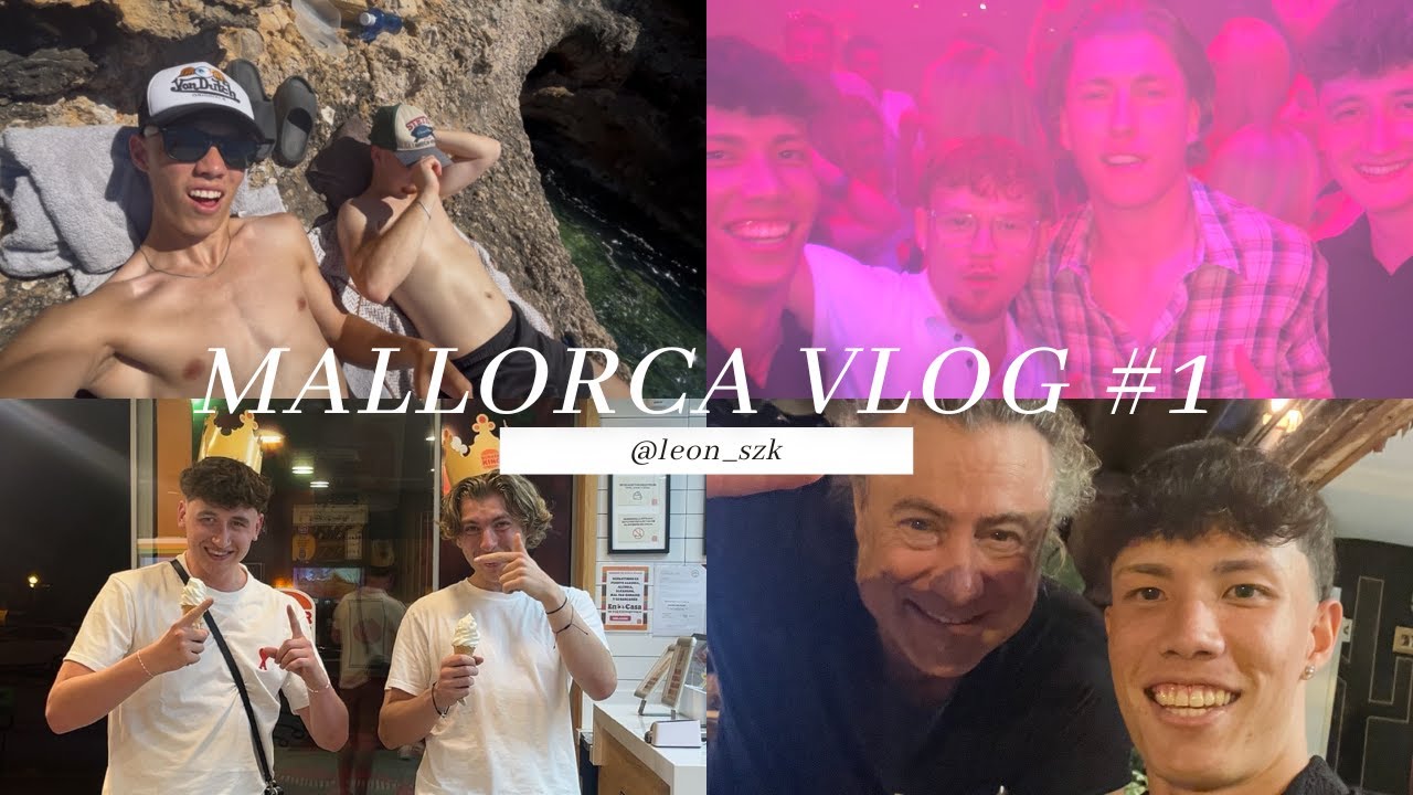 Mein aller erster Vlog mit den Jungs!!! Mallorca Vlog #1 - YouTube