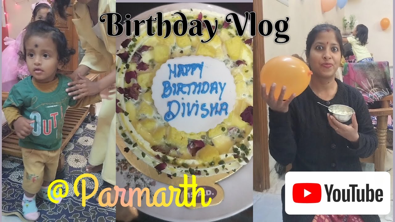 मिनी vlog स्पेशल♥️ with Divisha's birthday🎂 | YouTube Shorts | #vlog # ...