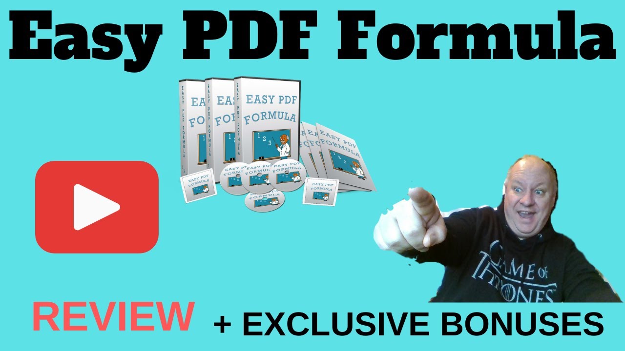 Easy PDF Formula Review - Plus EXCLUSIVE BONUSES - (Easy PDF Formula Review) - YouTube