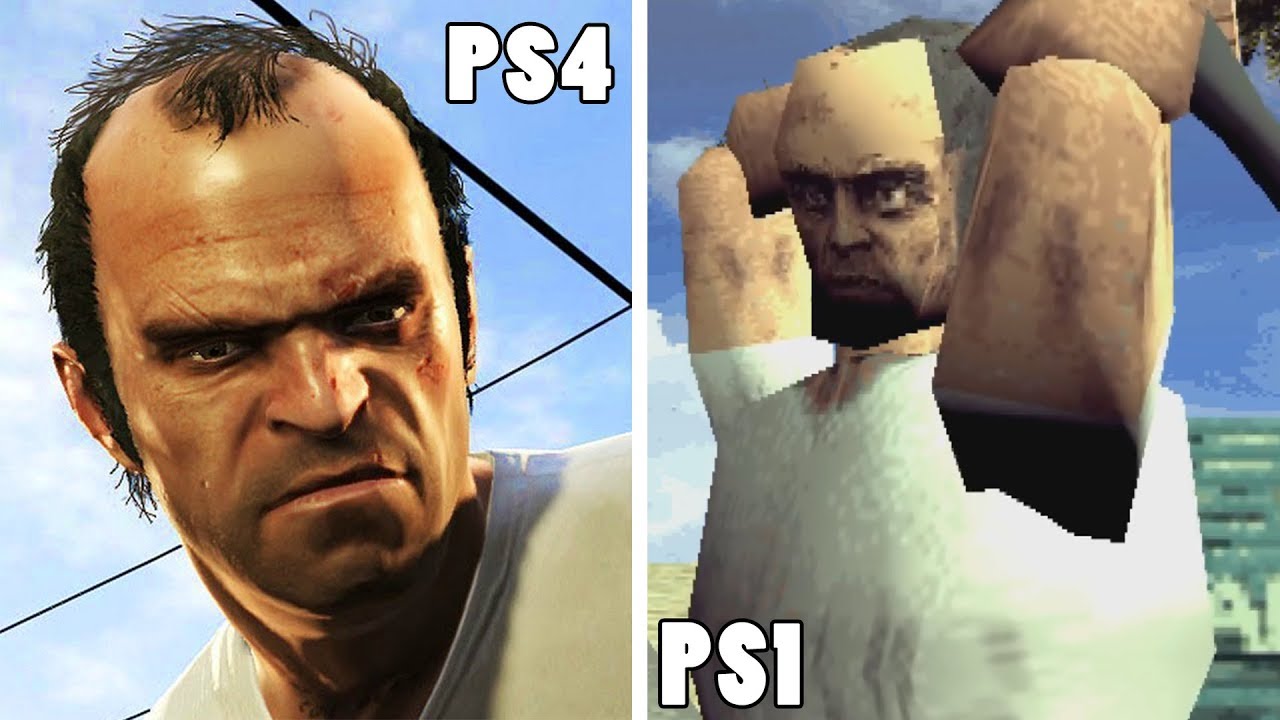Wie würdest du GTA 5 auf der PS1 sehen? - YouTube