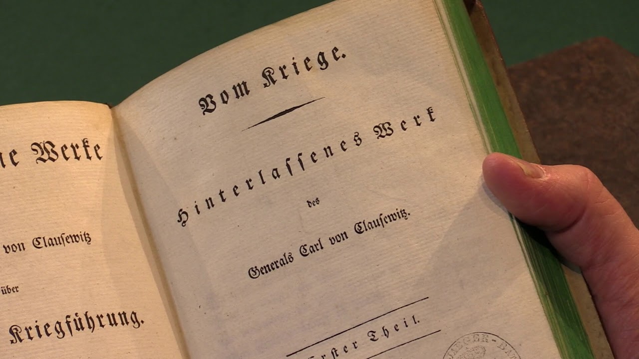 CLAUSEWITZ, Carl von. Vom Kriege. 1832–4. Peter Harrington Rare Books ...