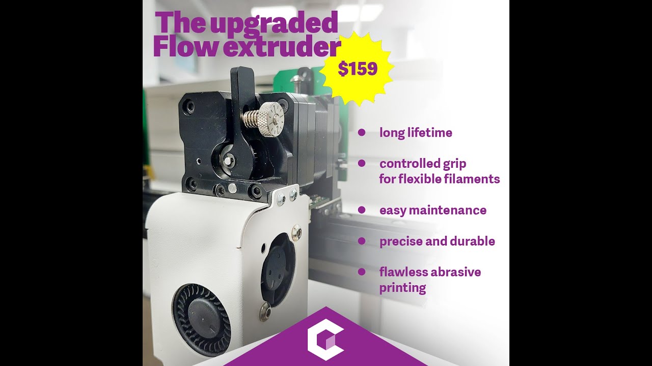 Installing the new upgraded extruder - YouTube