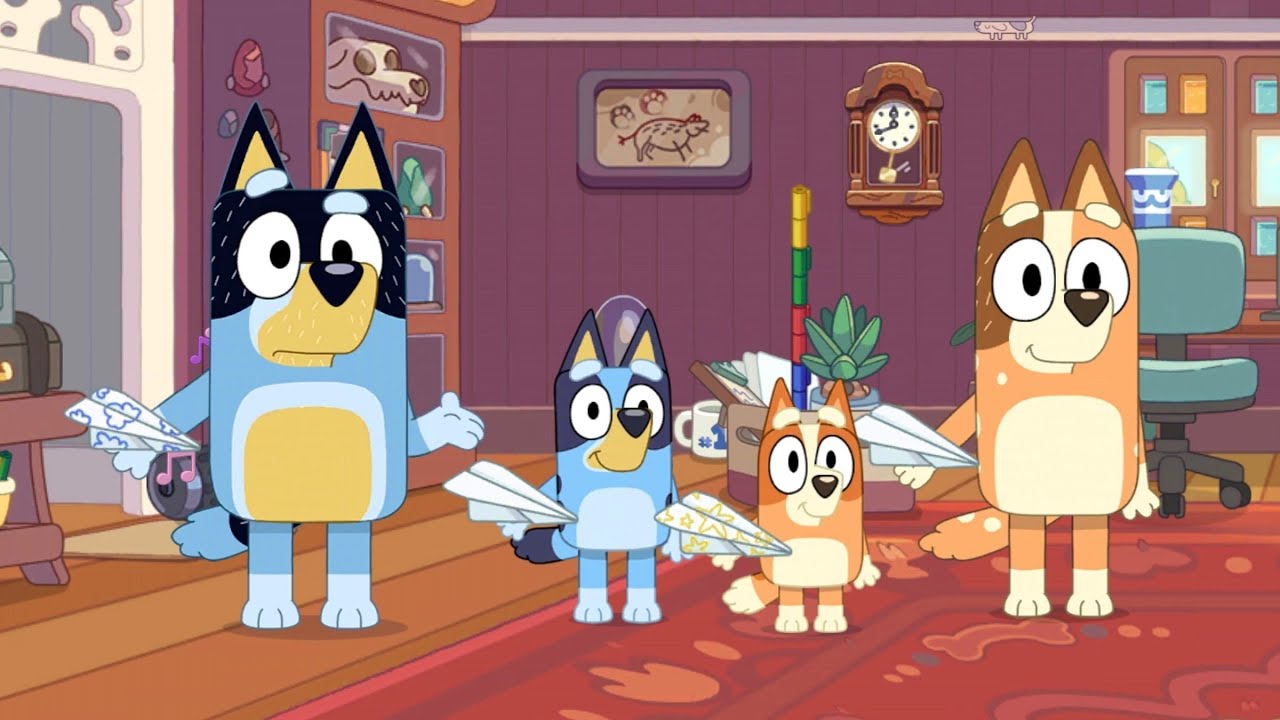 Bluey: Paper Fly || 19 - YouTube