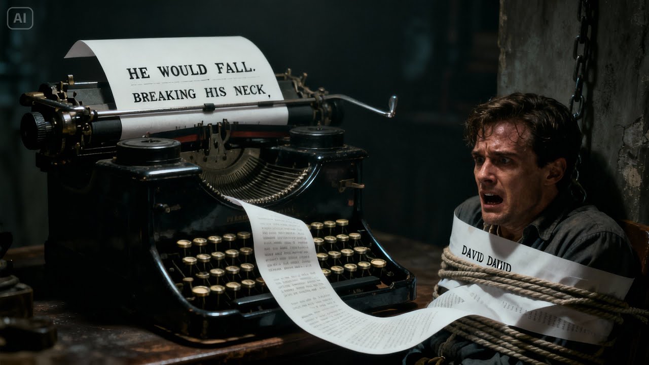 Cursed Typewriter Writes Your Future. You Just Can't STOP IT. - YouTube