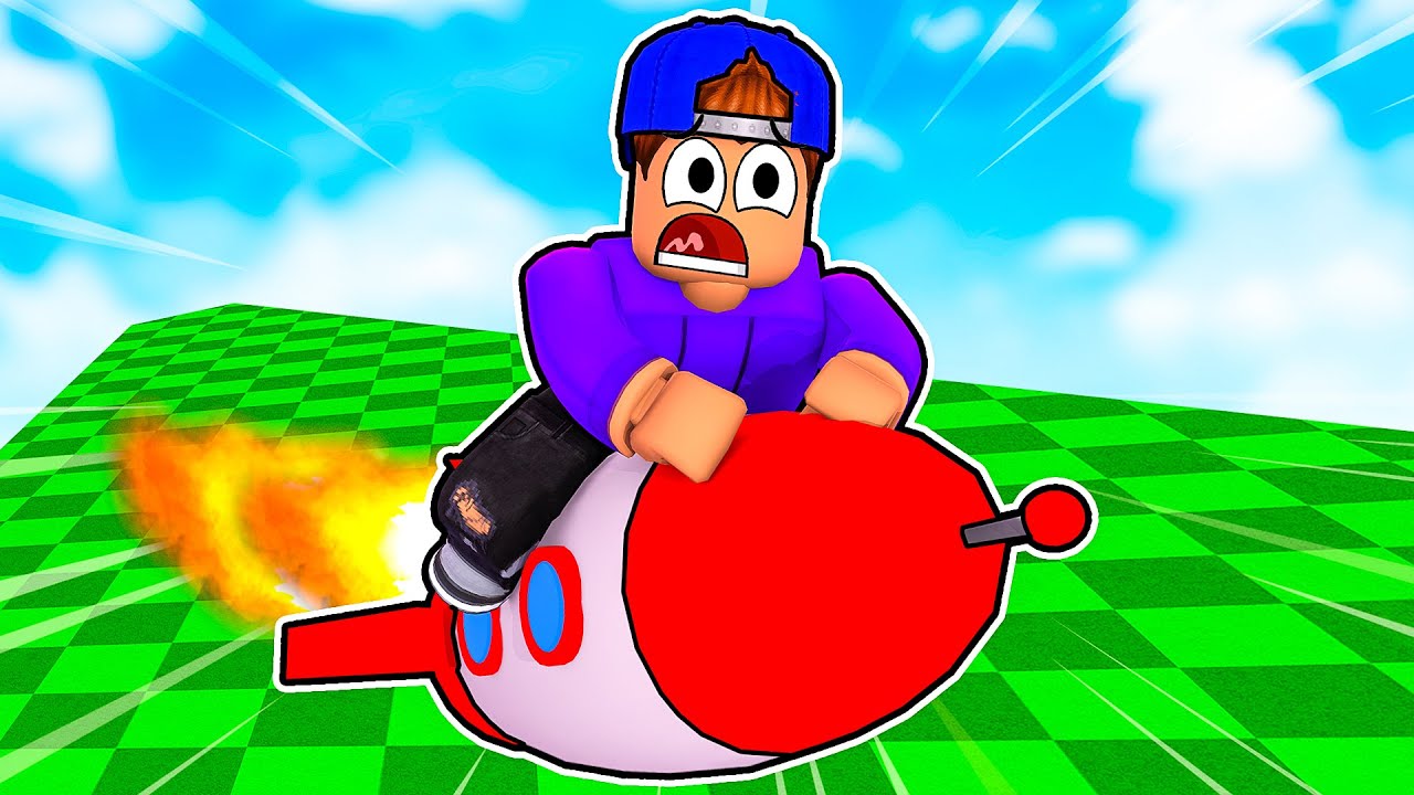 ROBLOX RACING ROCKET! - YouTube