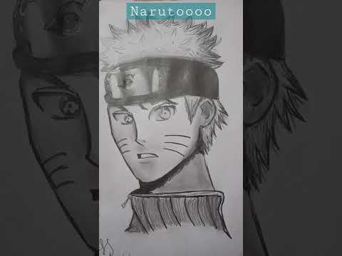 naruto drawing shading 😀😁😁 - YouTube