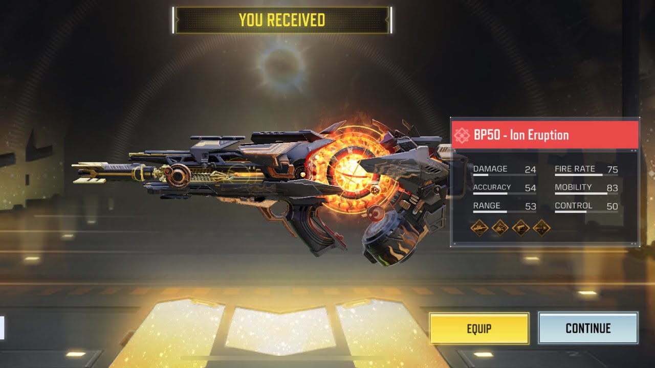 Opening Mythic BP50 - Ion Eruption CODM - YouTube