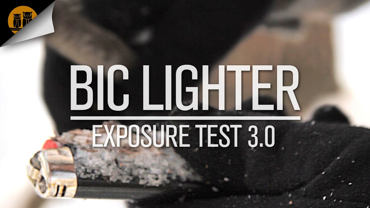 Bic Lighter Exposure Test 3.0 | Three Months - YouTube