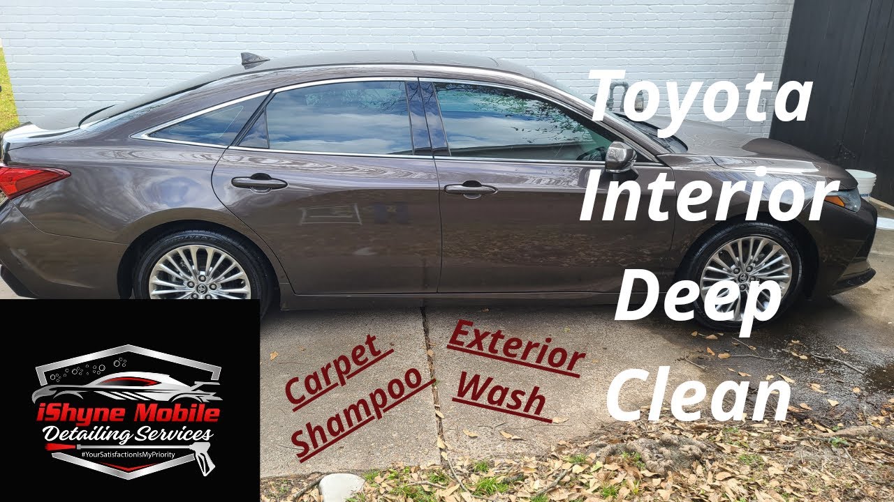 Toyota | Carpet Extraction | Auto Detailing - YouTube