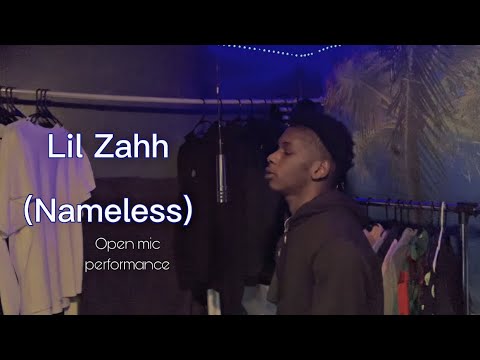 Lil Zahh - Nameless (Open Mic Session) - YouTube