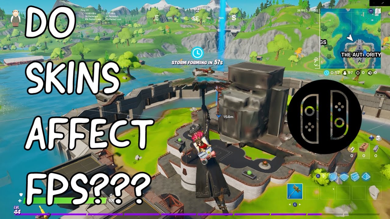 Does your Fortnite skin affect your FPS on the Nintendo Switch ...