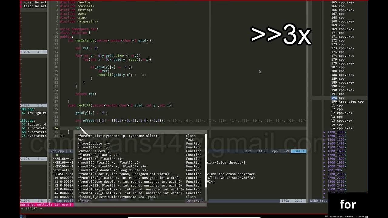 leetcode 200. Number of Islands - YouTube