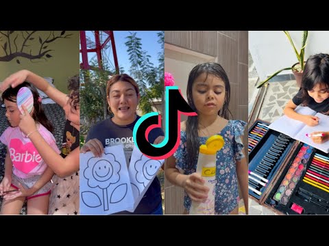LOS VIDEOS MÁS RECIENTES DE TIKTOK 😱| KIDS MARIE SHOW | Megan se cae del palo de mangos 😨