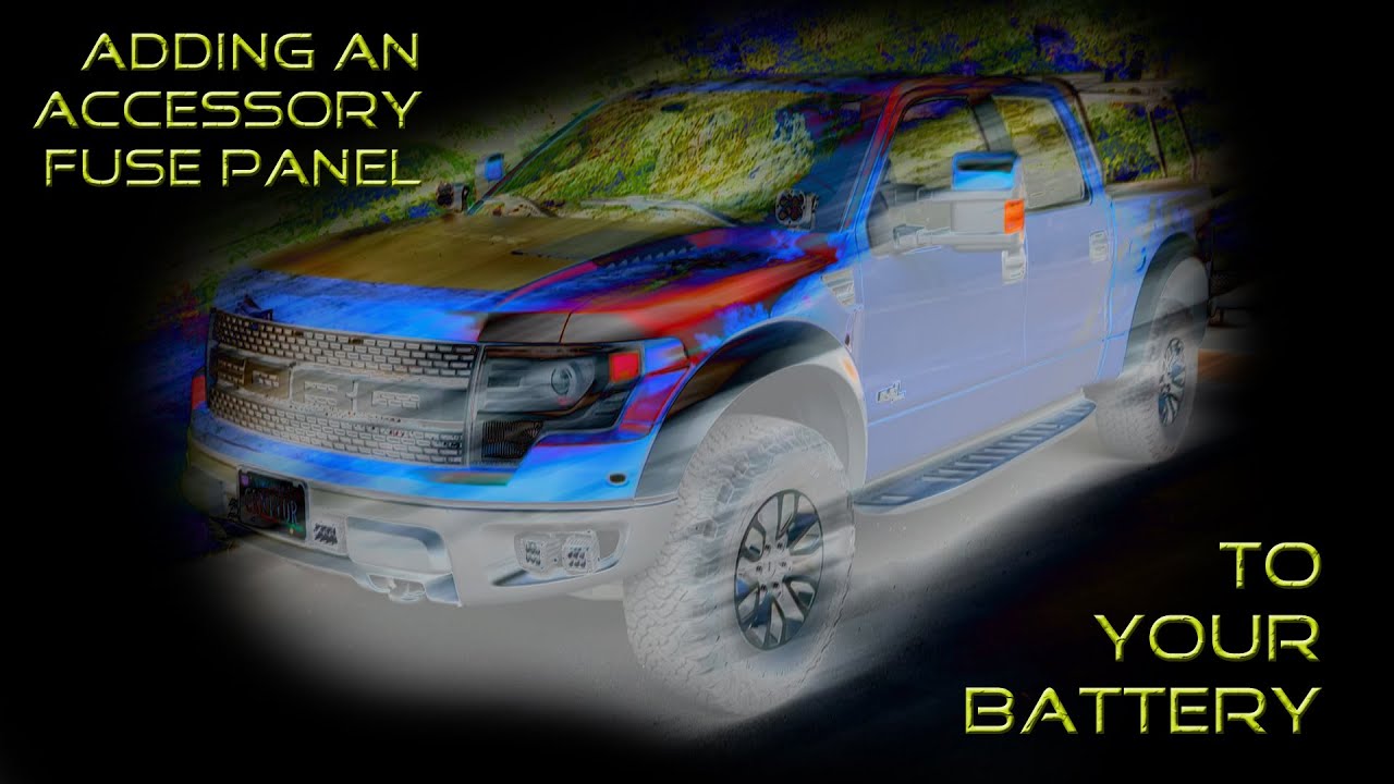 Adding An Accessory Fuse Panel To Your Battery - YouTube