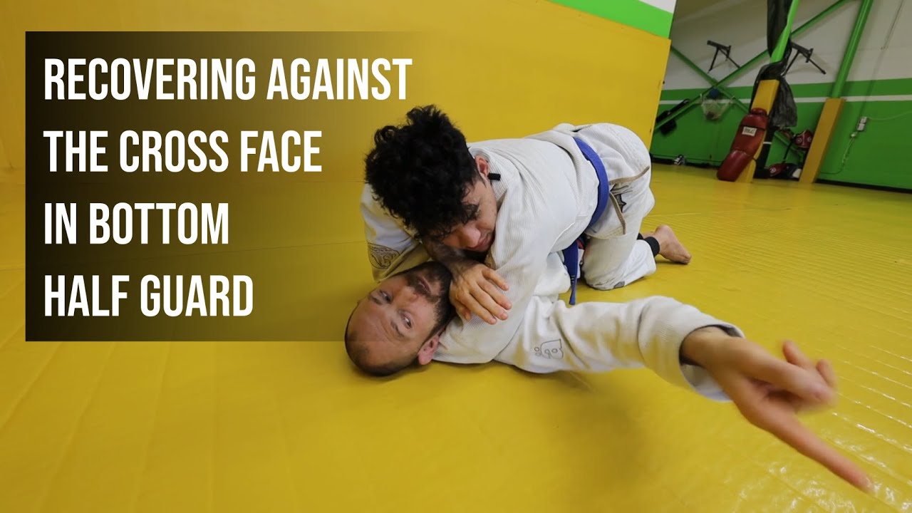 Recovering Against Cross Face in Bottom Half Guard - Cross Face Pummel ...