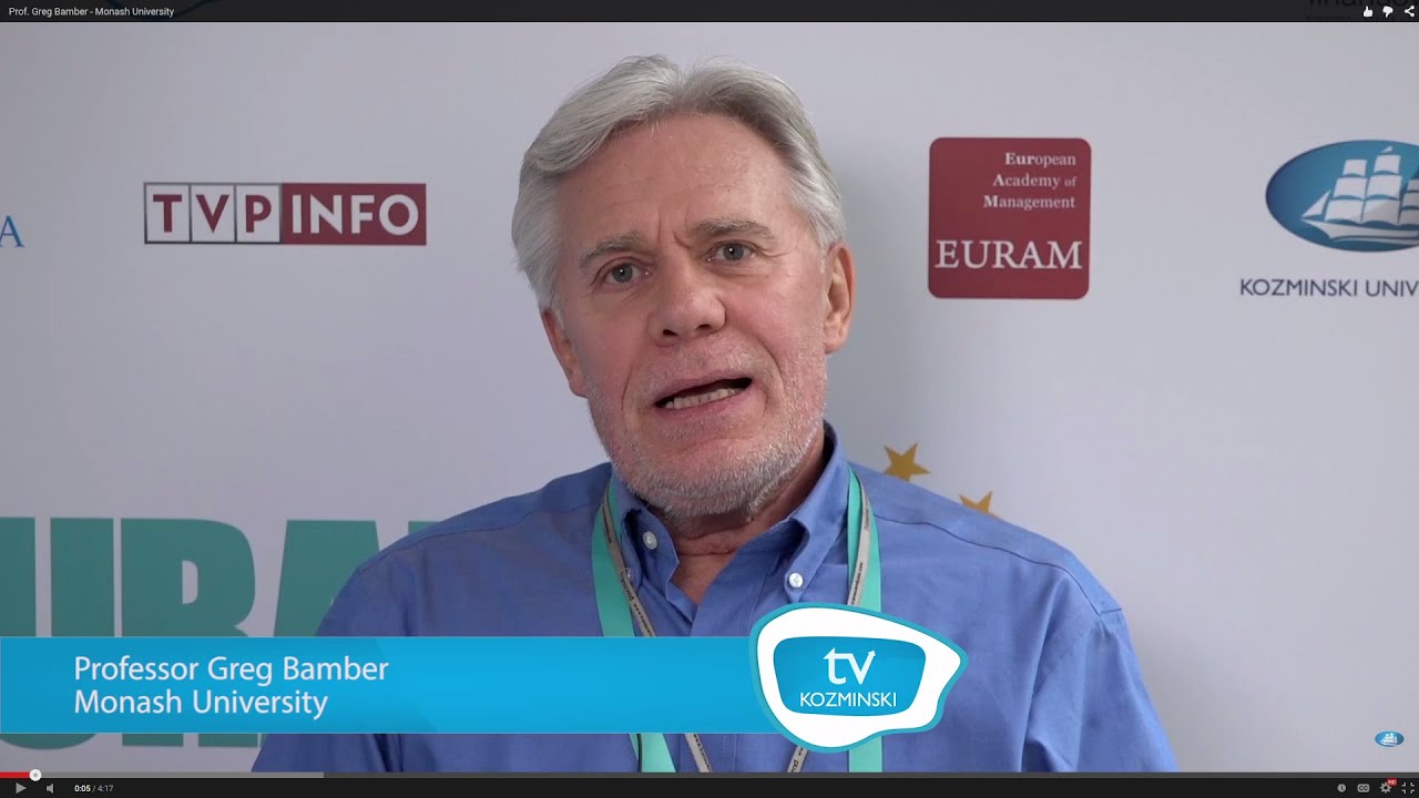 Prof. Greg Bamber - Monash University - YouTube