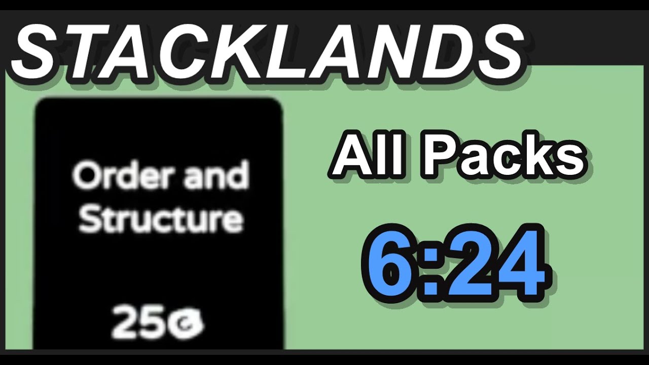 Stacklands Speedrun - All Packs% in 6:24 - YouTube
