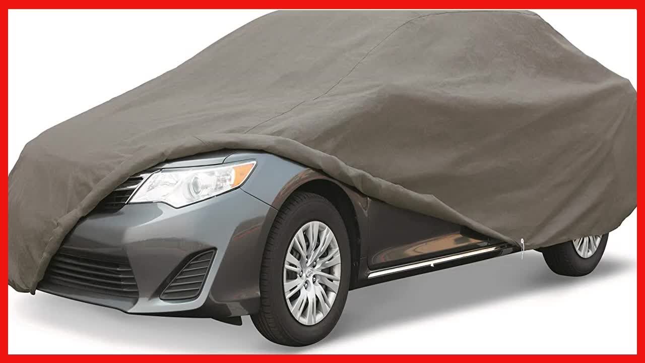 Amazon Basics Car Weather Cover, Mid-Size Sedan - YouTube