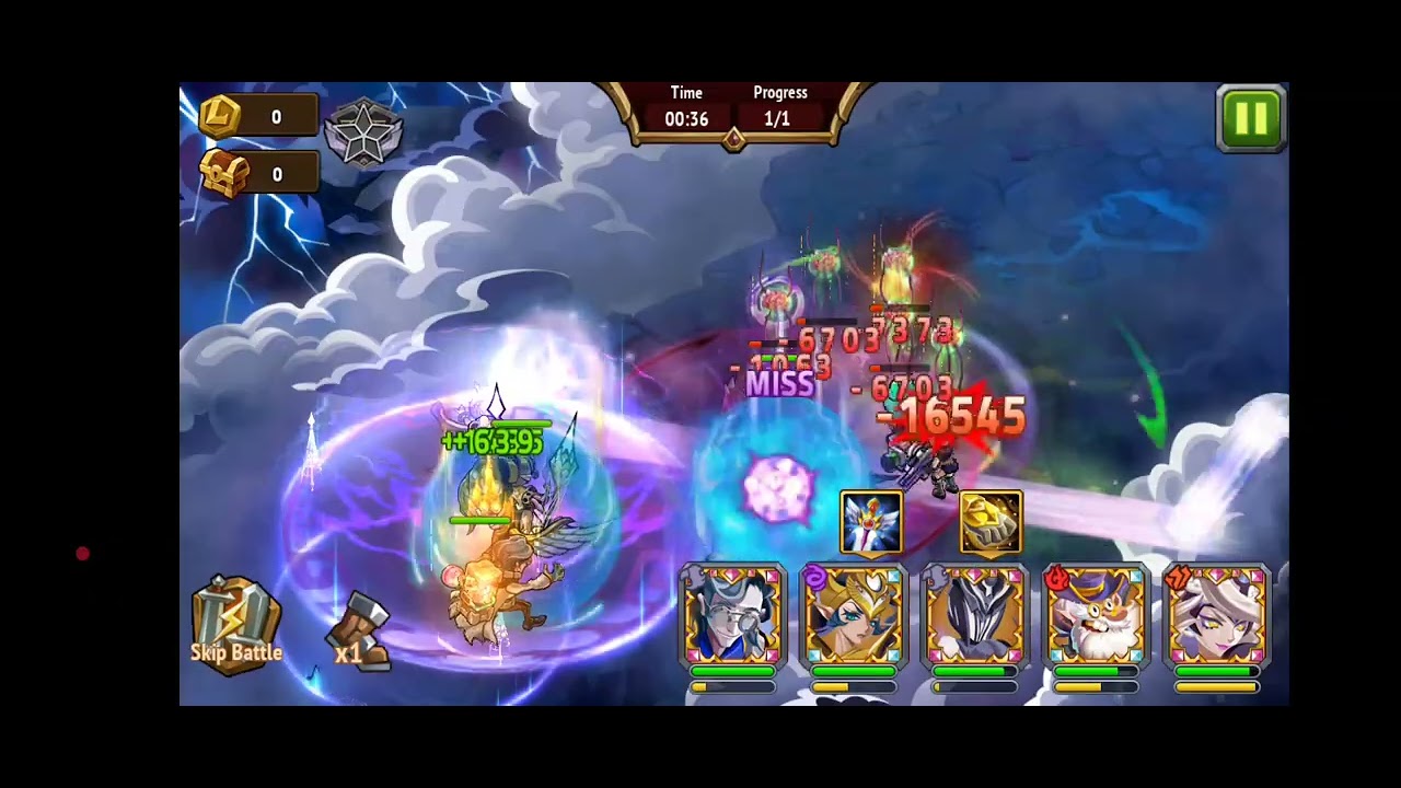 Magic Rush Heroes Elite dungeon 116 ( lv95 ) - YouTube