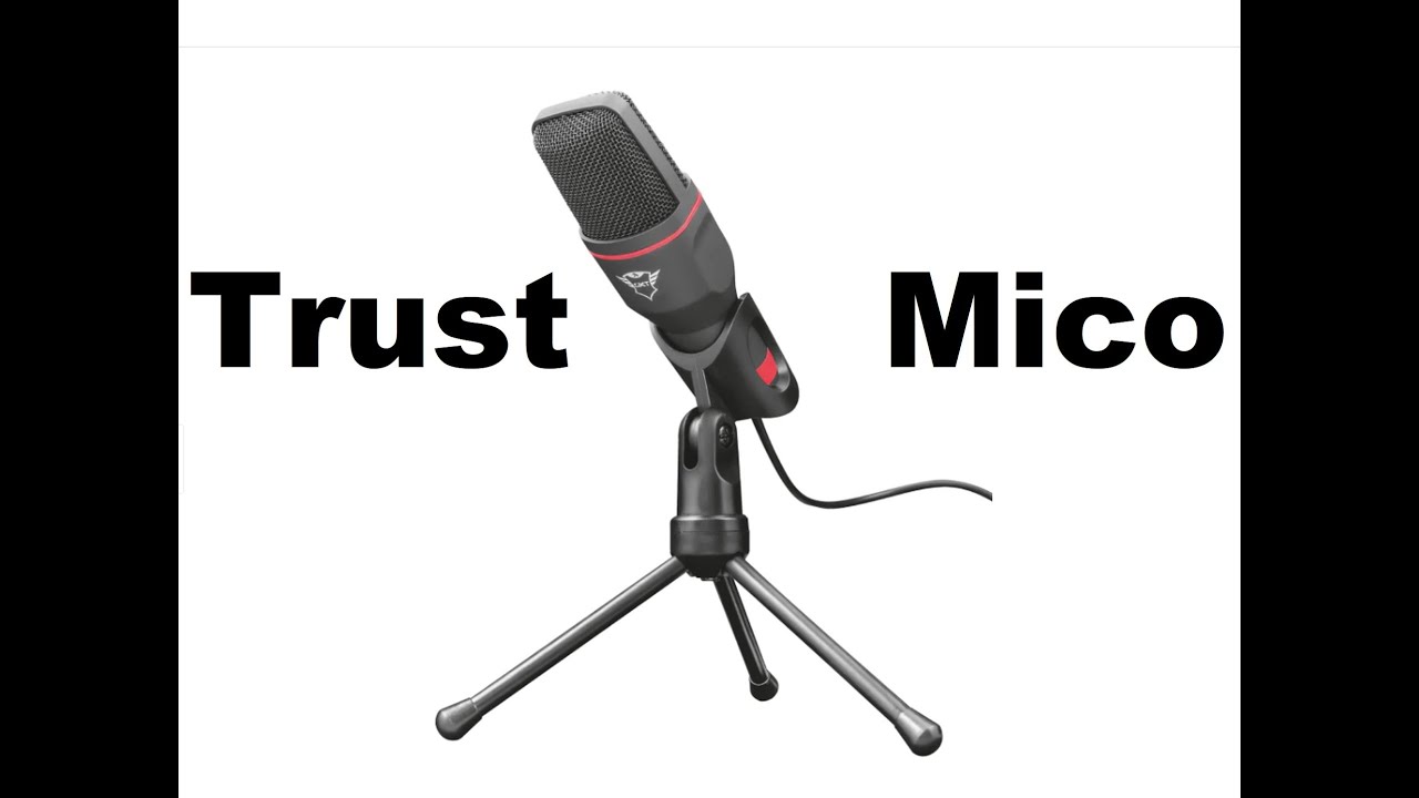 Microfon Trust GXT212 Mico - YouTube