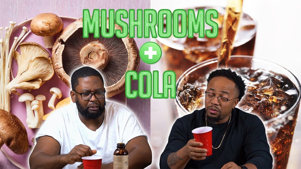 Mushrooms Cola equals Magical drink? ALIVE MUSHROOMS Elixir cola review ...