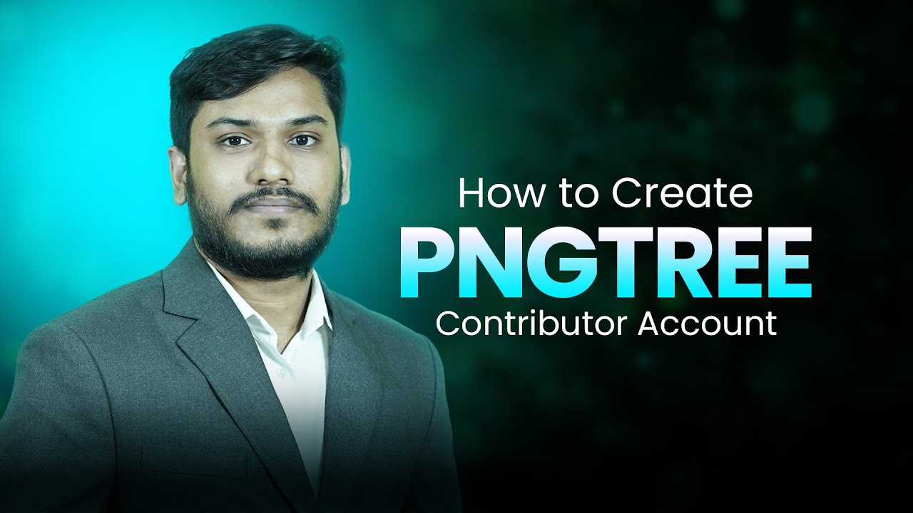 How to create Pngtree Contributor Account - YouTube
