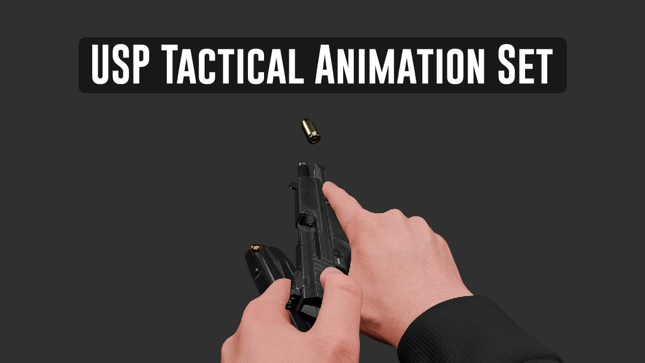 USP Tactical Animation Set - YouTube