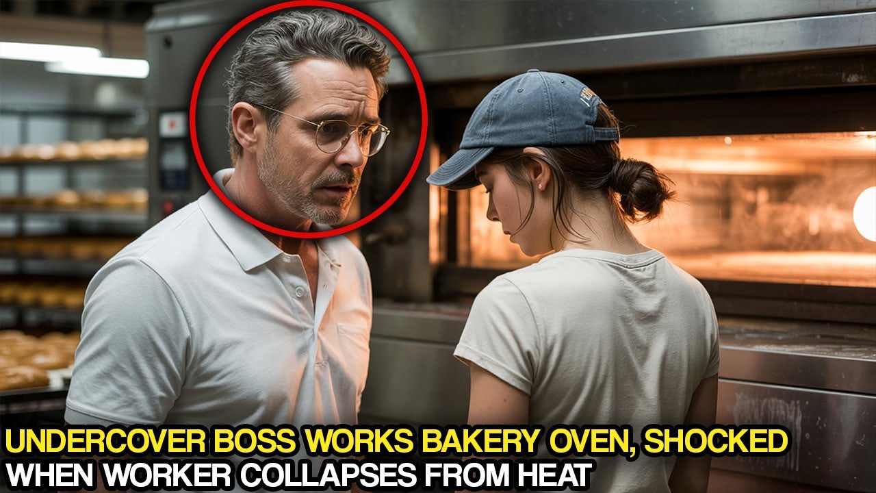 Undercover Boss Works Bakery Oven, Shocked When Worker Collapses From ...