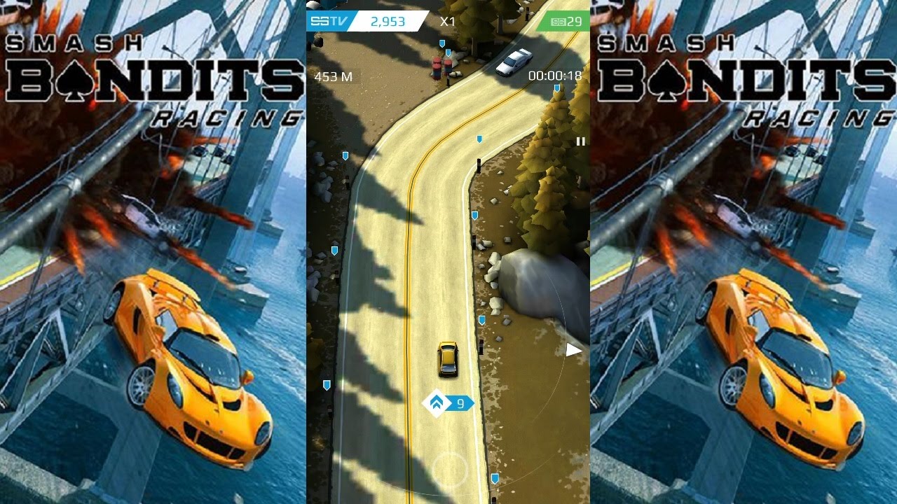 Smash Bandits Racing Gameplay - Android Mobile Game - YouTube