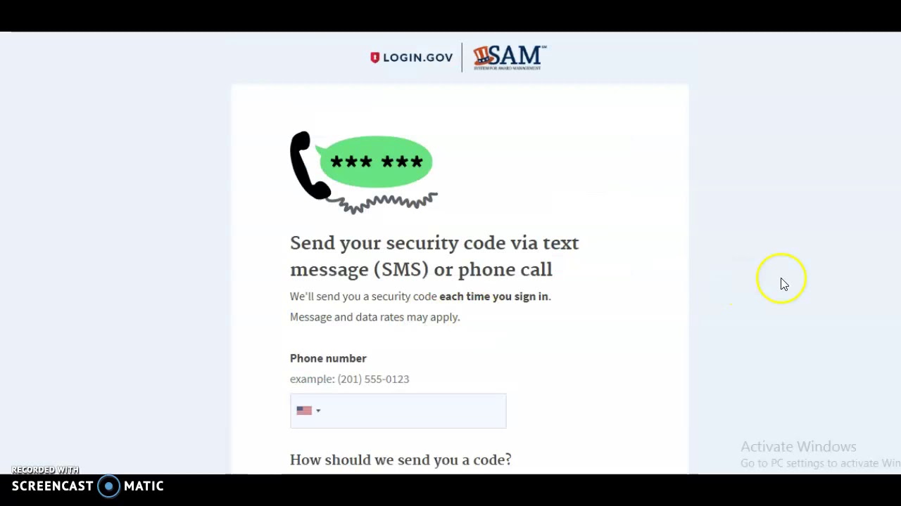 How to Sign up for Sam.gov Big Government Contracts - YouTube