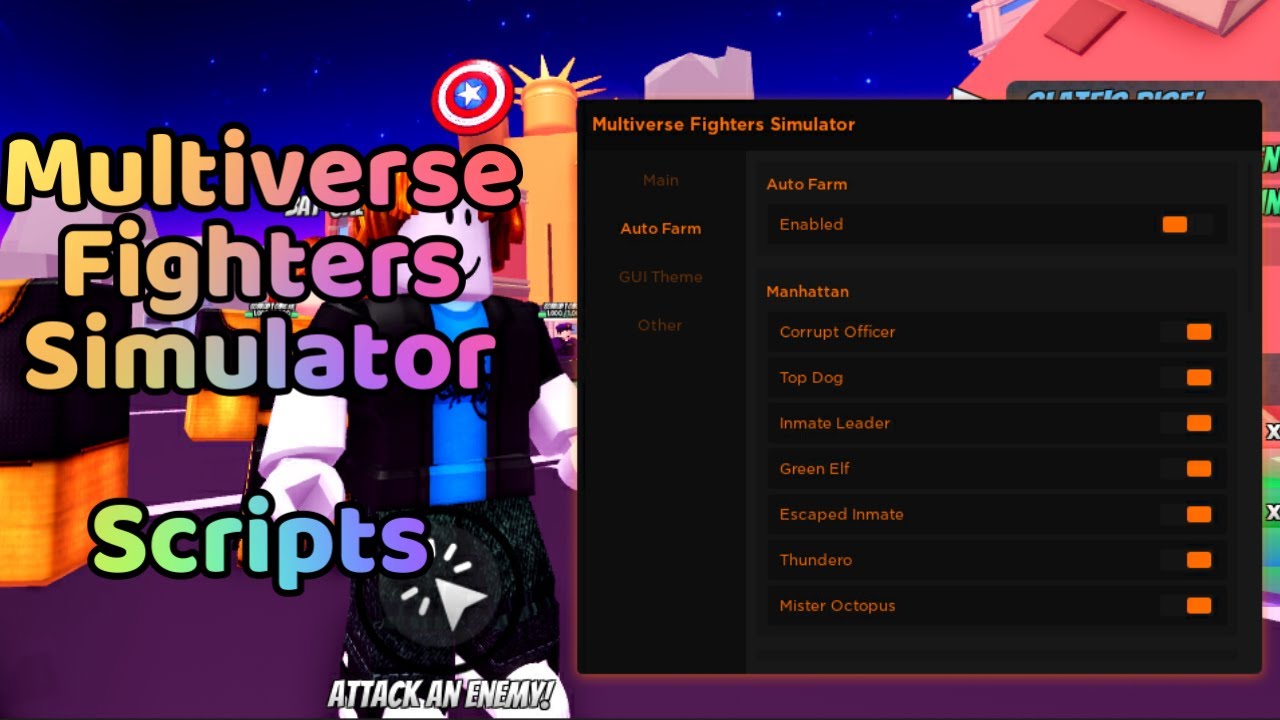 [WORKING!] MULTIVERSE FIGHTERS SIMULATOR SCRIPT | AUTO FARM, AUTO CLICK ...