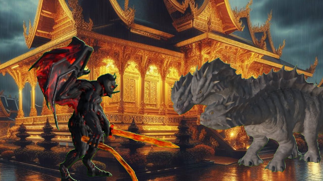 BLACK DEVIL vs BRACHIOSAURUS DINOSAURS, T-REX: What if animals fight in ...