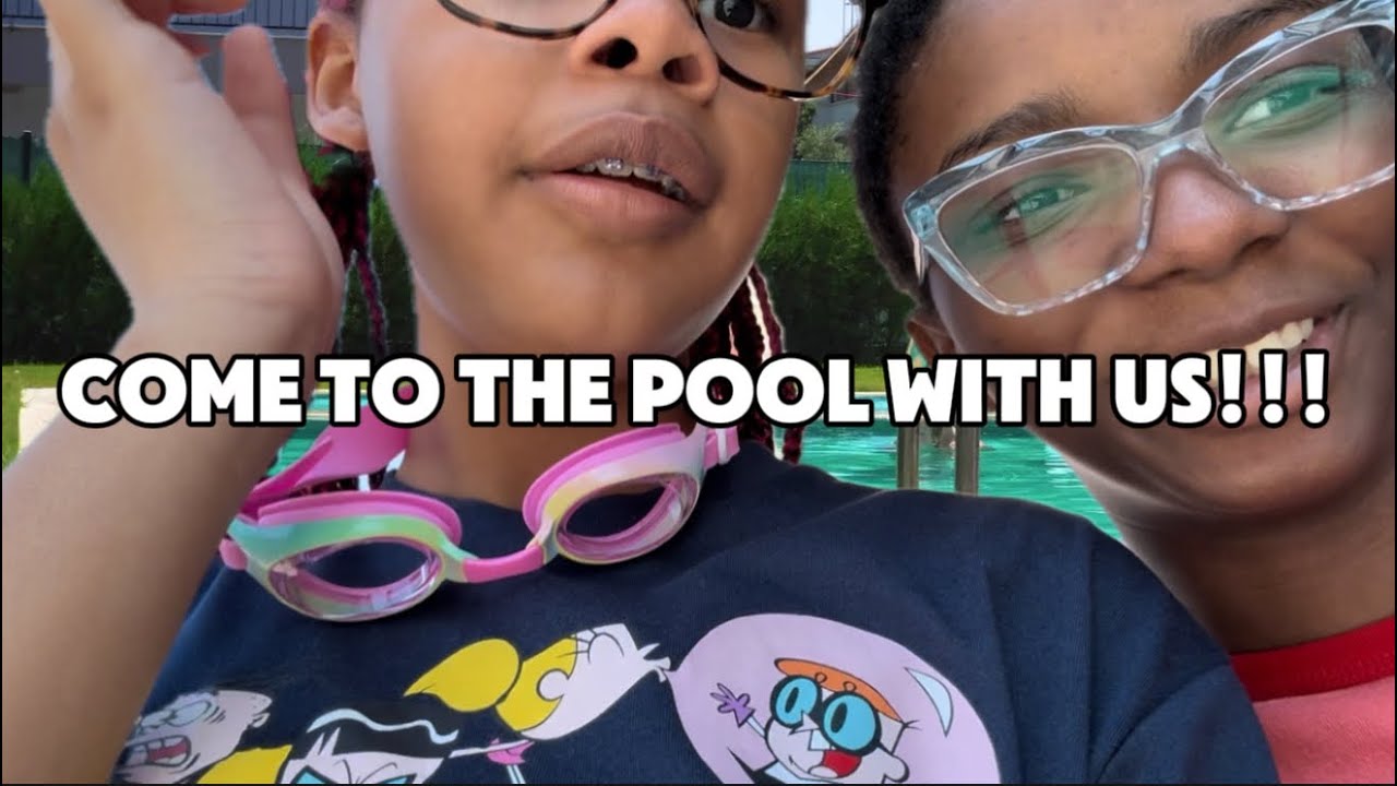 Come to the pool with us!!! - YouTube
