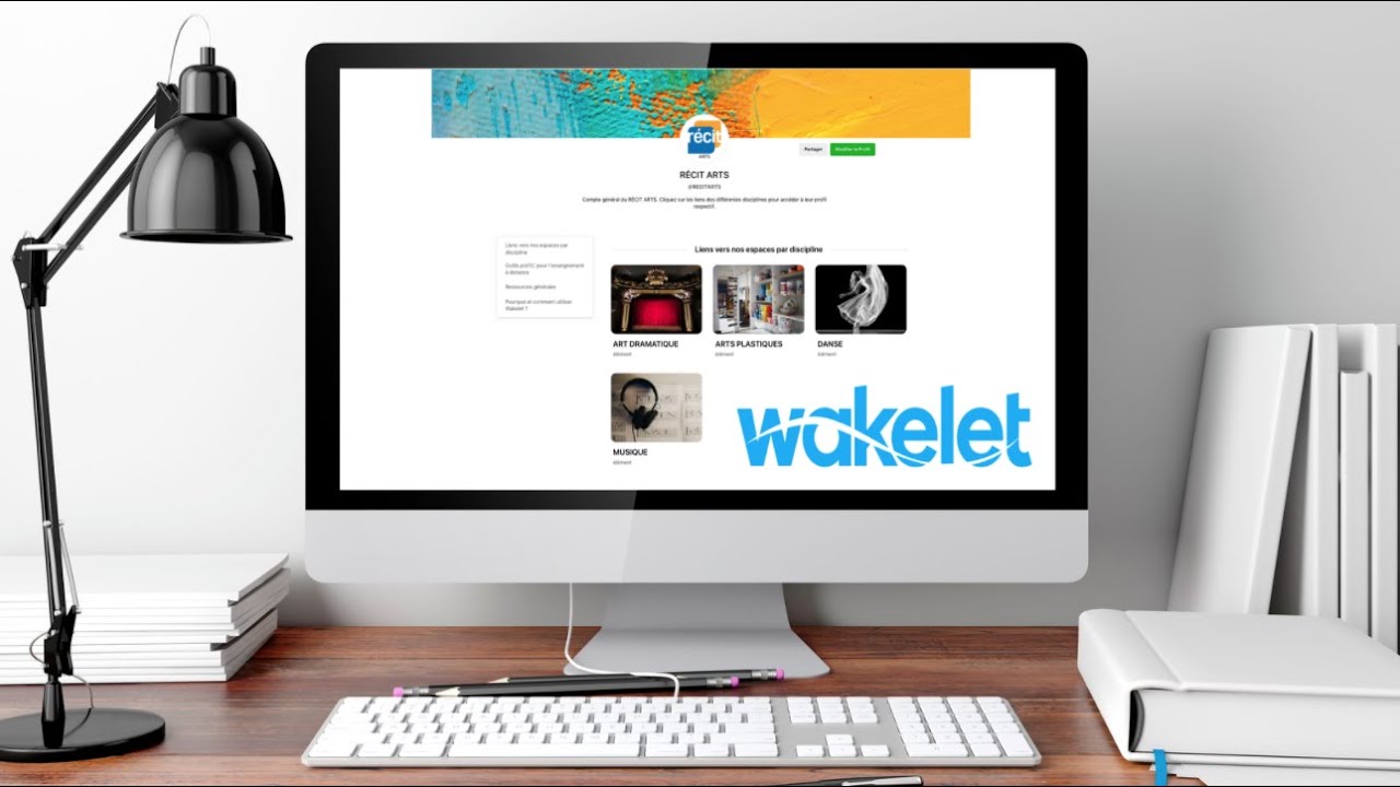 Présentation des profils Wakelet du RÉCIT ARTS - YouTube