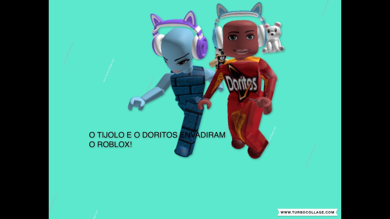 O TIJOLO E O DORITOS INVADIRAM O ROBLOX ! - YouTube