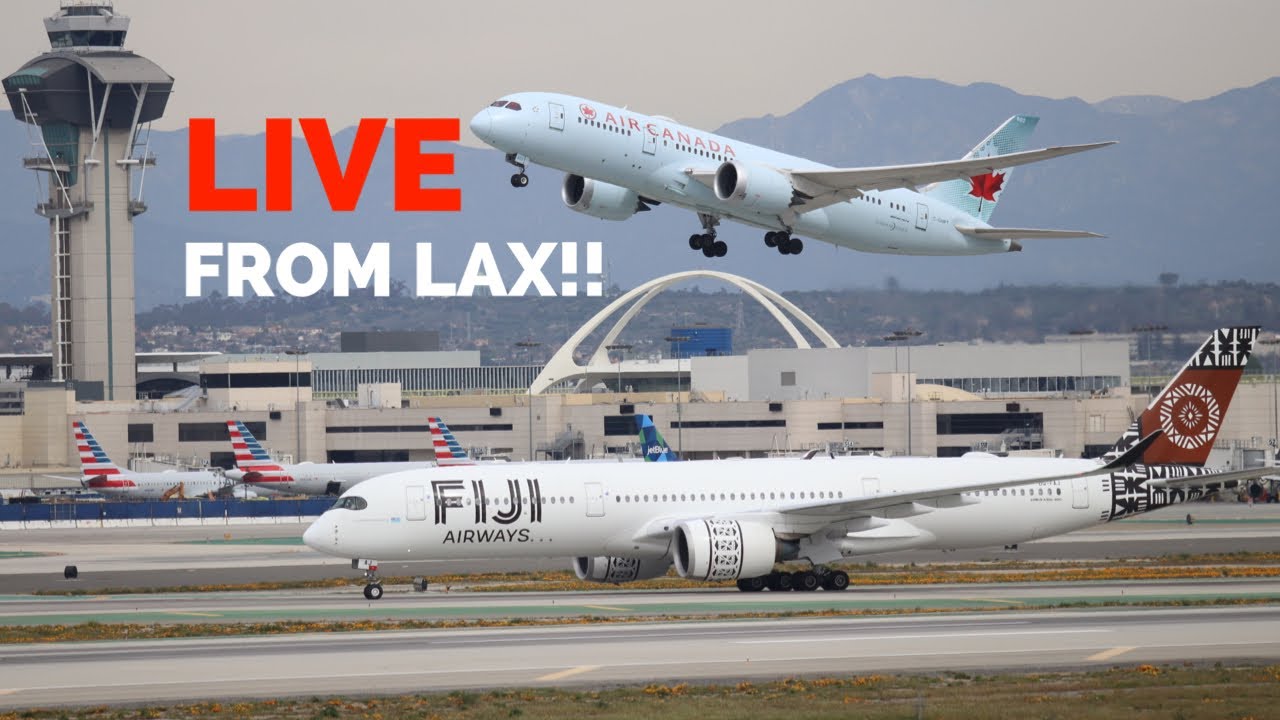 Live 🔴 LAX International Airport - YouTube