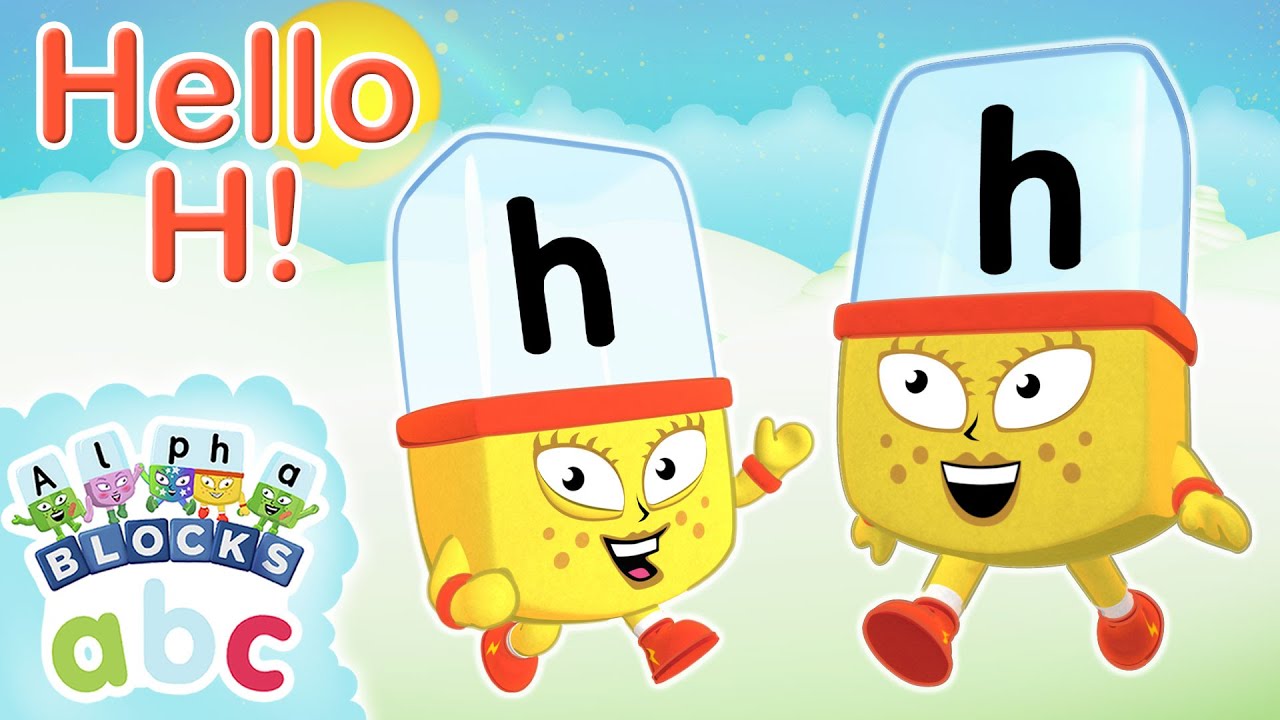 @officialalphablocks - Say Hello to H! | Meet the Alphabet | Phonics ...