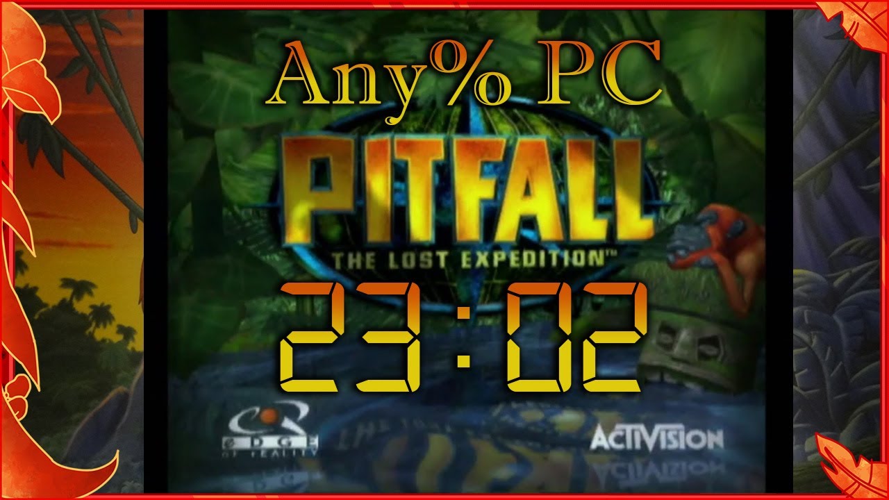 [WR] Pitfall: The Lost Expedition - Any% (PC) speedrun in 23:02 loadless (23:52 RTA) - YouTube