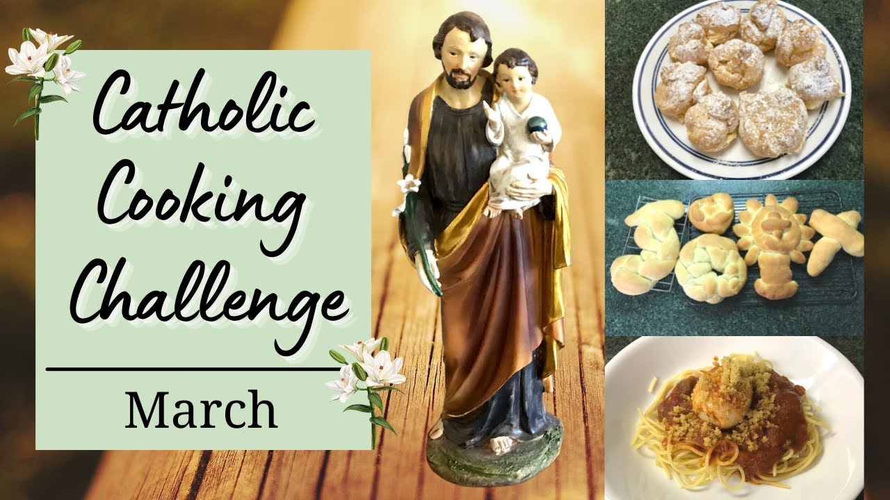 Our March Catholic Cookbook Challenge || Liturgical Year Cooking - YouTube