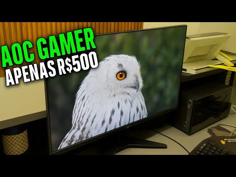 AOC 24B35HM2 Review — O MONITOR GAMER BARATO com 100Hz e 1ms VA!