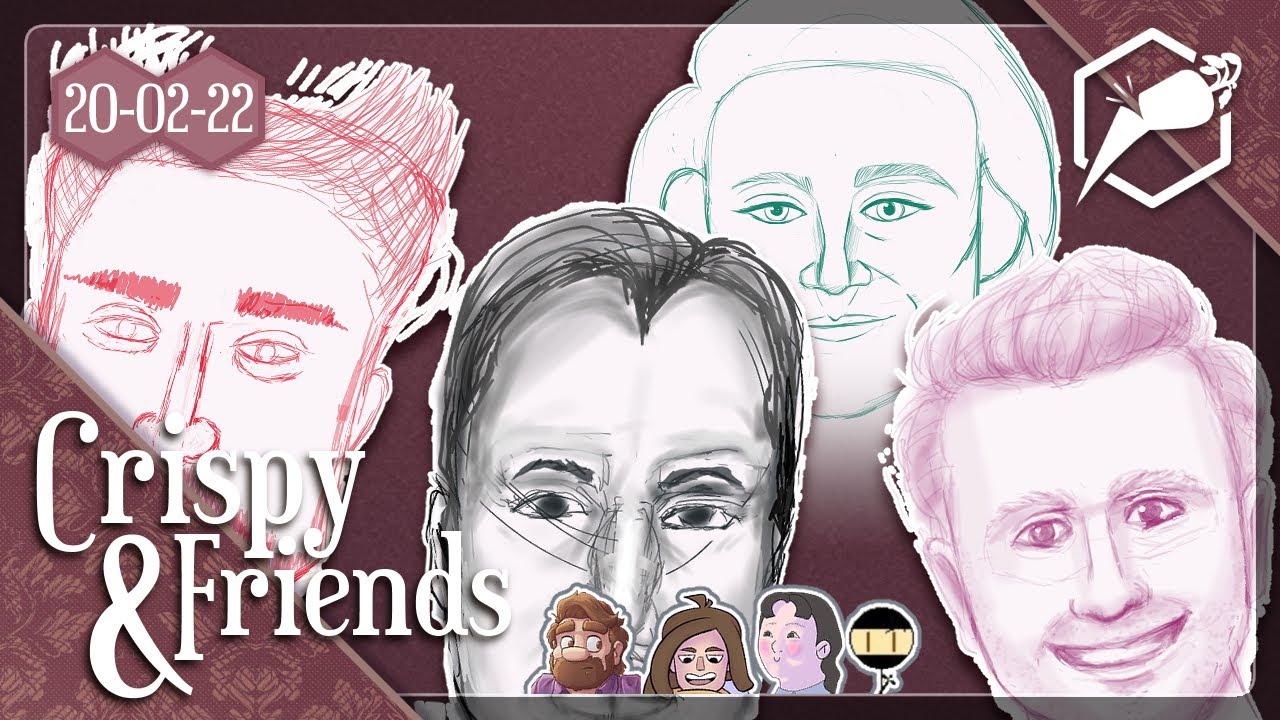 Celebrity Sketch Artist, w/ Chibi, Christi & Ragdoll - Crispy & Friends ...
