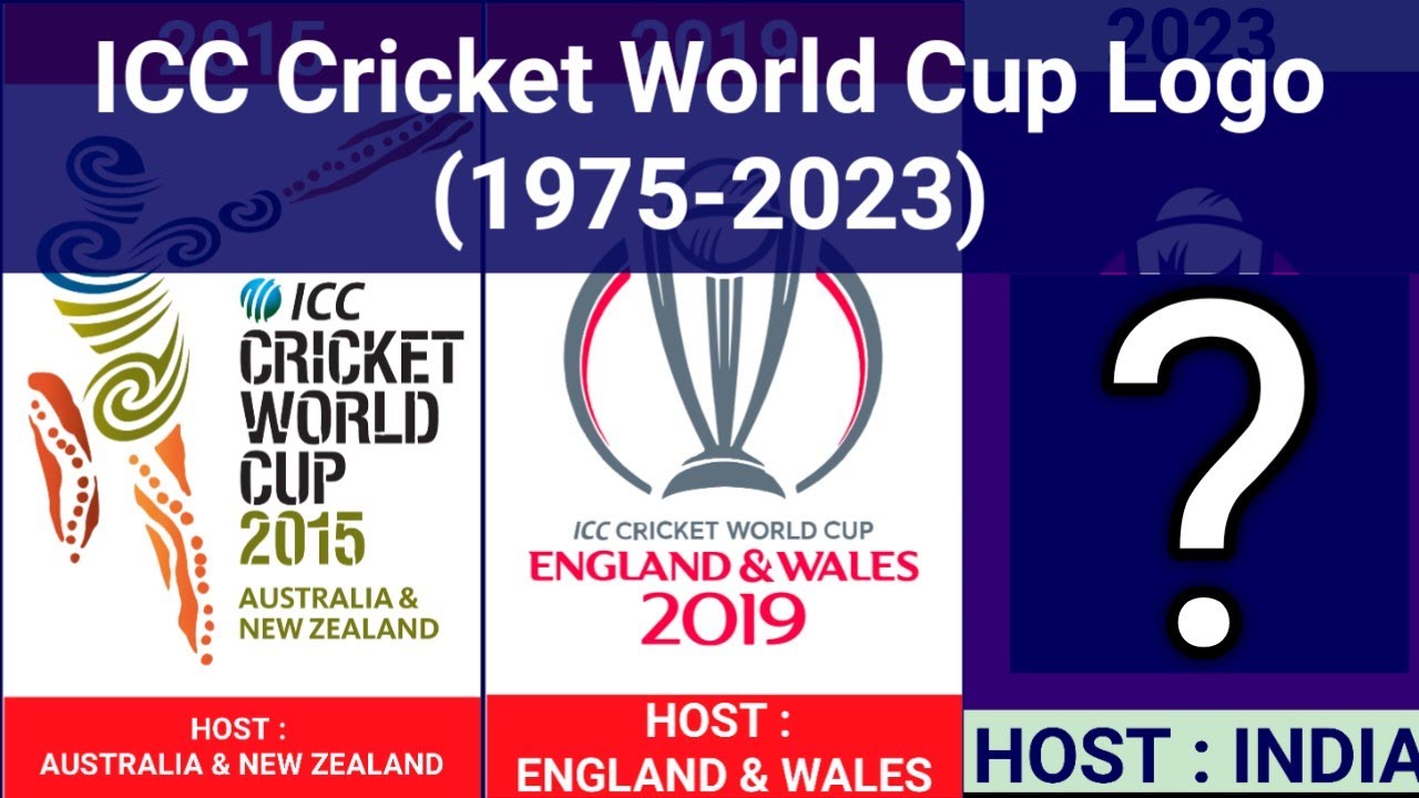 ICC Cricket World Cup Logo (1975-2023) | ICC Cricket World Cup Logo ...