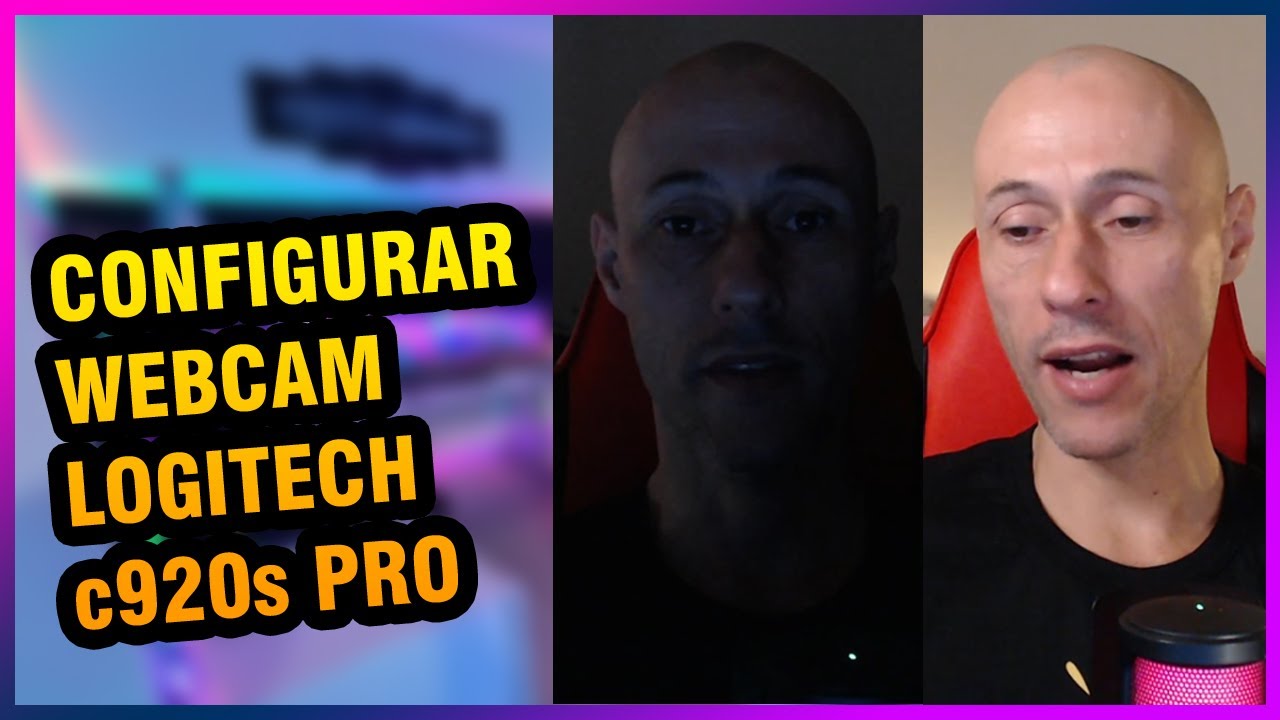 COMO CONFIGURAR WEBCAM LOGITECH C920S PRO (Tutorial Completo para PC Fraco) - YouTube