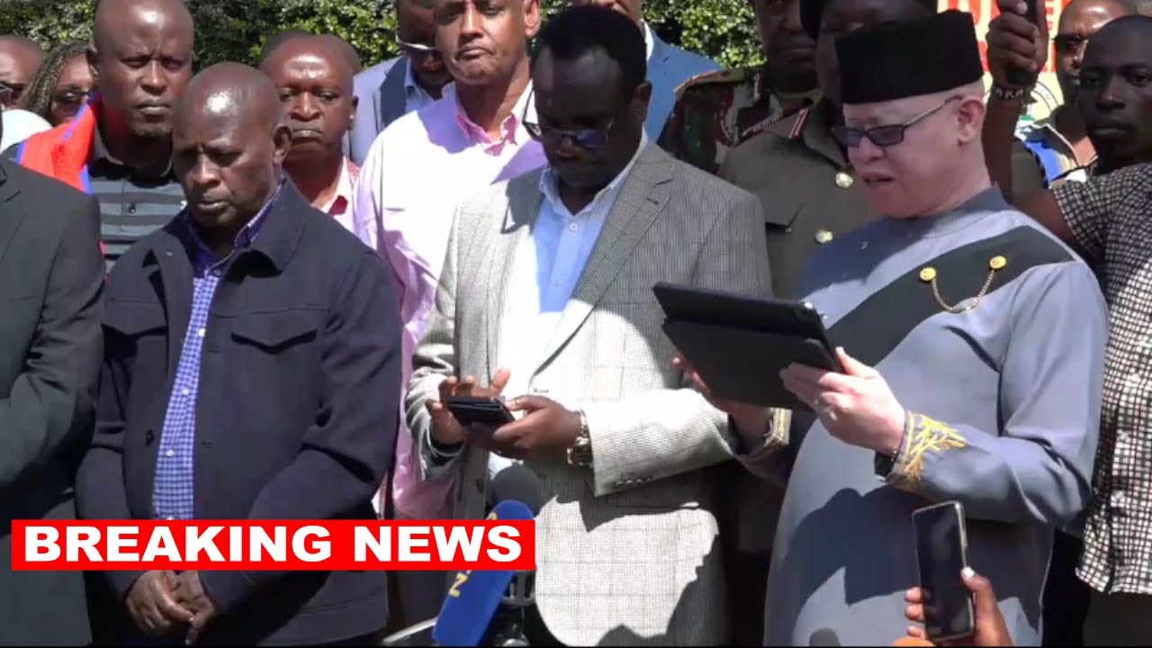 LIVE: GOVERNMENT ADDRESSING THE NATION NOW AT HILLSIDE ENDARASHA ...