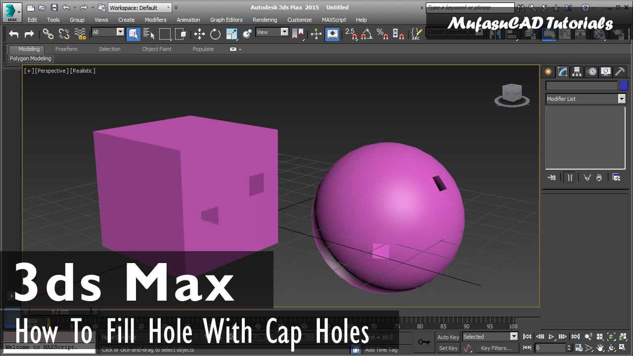 3ds Max How To Fill Hole With Cap Holes Modifier YouTube 3ds-max-how-to-fill-hole-with-cap-holes-modifier-youtube