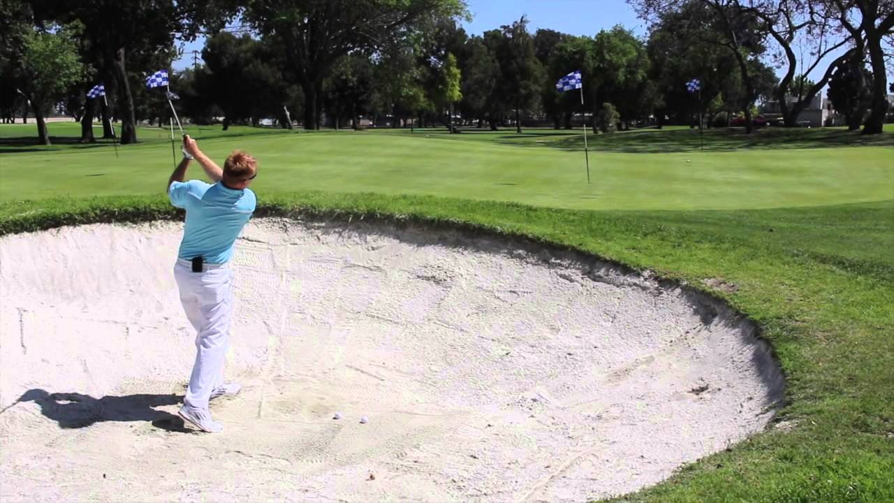 Guaranteed sand save/bunker shot! - YouTube