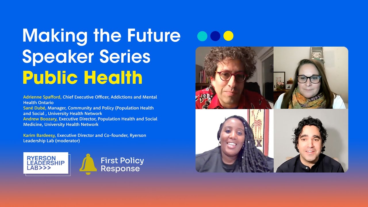 Public Health | Making the Future: Speaker Series - YouTube