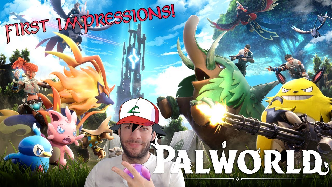 This Game Ripped off Everything but I LOVE IT!! | PALWORLD FIRST LOOK ...
