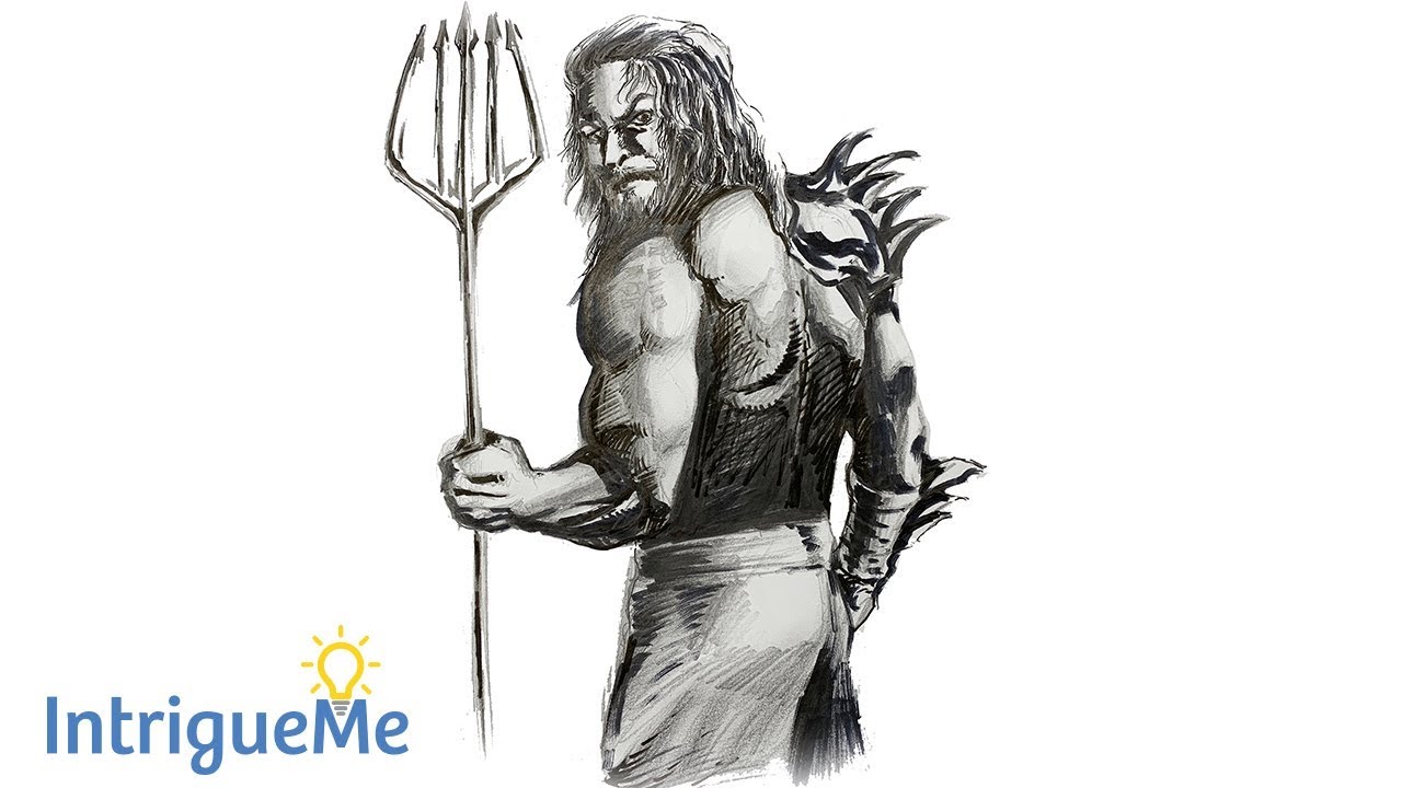 How to Draw Aquaman - YouTube