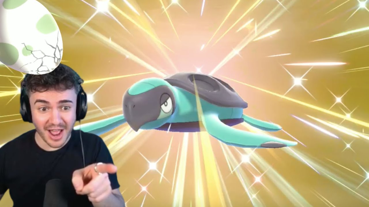 Johnstones hatches this SHINY TURTLE || Gen 5 Shiny Living Dex ...